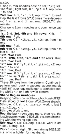 Help with pattern in Robin Bambino Supersoft 4 ply Baby Girl Vintage ...